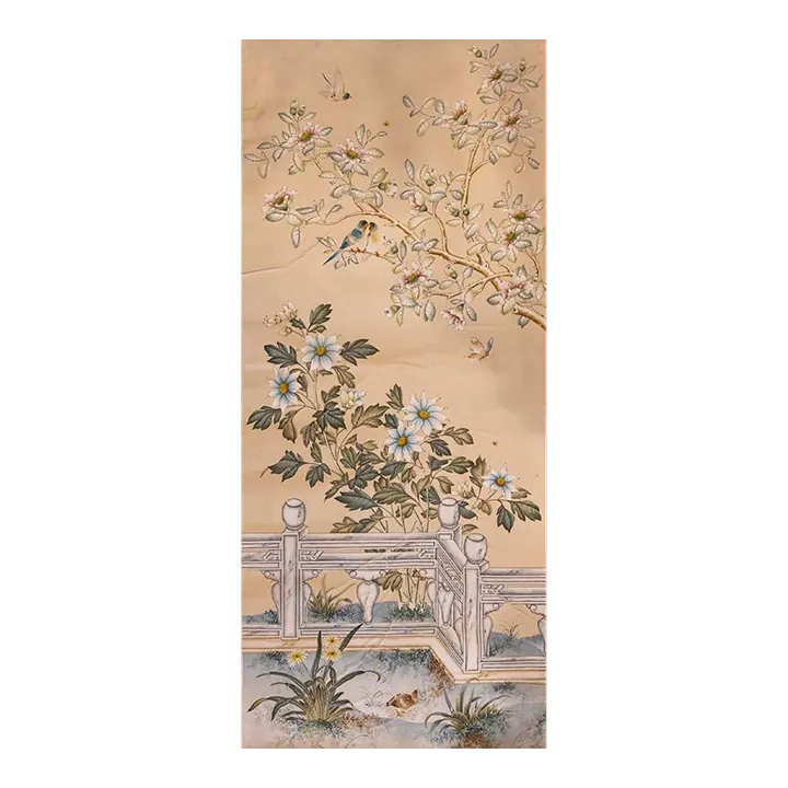 1980’s Vintage Gracie Wallpaper Panel